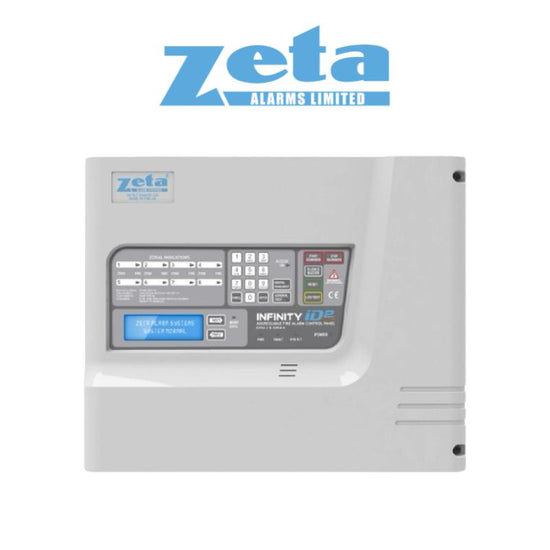 Zeta Infinity ID2 2-8 Zone Fire Alarm Panel – Global Security